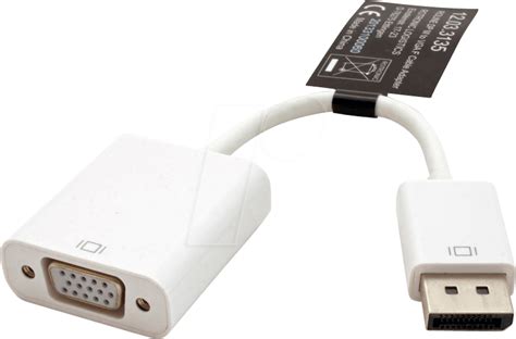 Roline Displayport Adapter Dp Plug To Vga Socket At Reichelt Elektronik