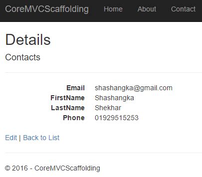 Scaffolding ASP Net Core MVC CodeProject