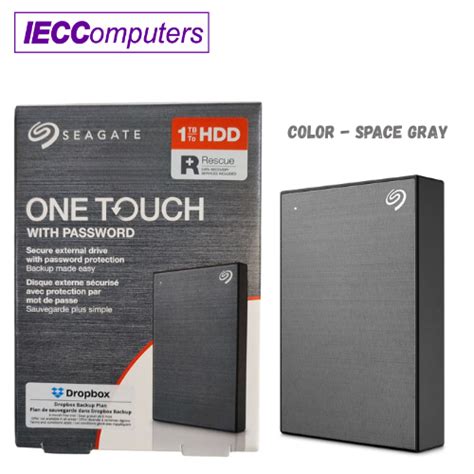 Seagate One Touch With Password External Hard Disk Drive 1tb Ieccomputers