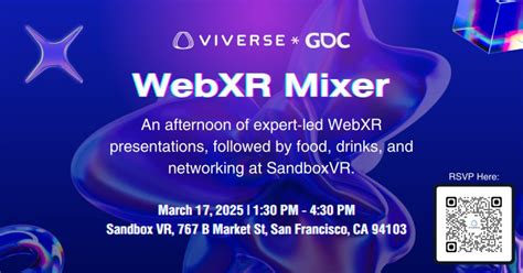 Gdc2025 Gdc Webxr Gamedev Metaverse Viverse Viverse