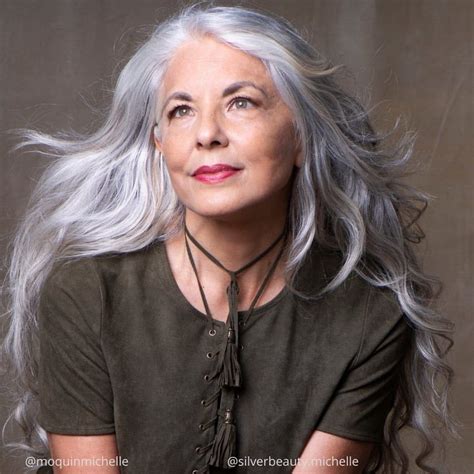 40 Amazing Long Gray Hair Styles To Embrace Your Beauty Artofit