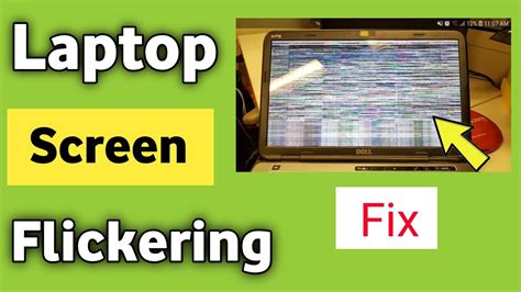 Fix Laptop Screen Flickering And Display Problem Issue Youtube