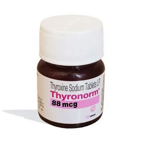Thyronorm Thyroxine Sodium At Best Price In Surat By Shivay Id 2853197703062