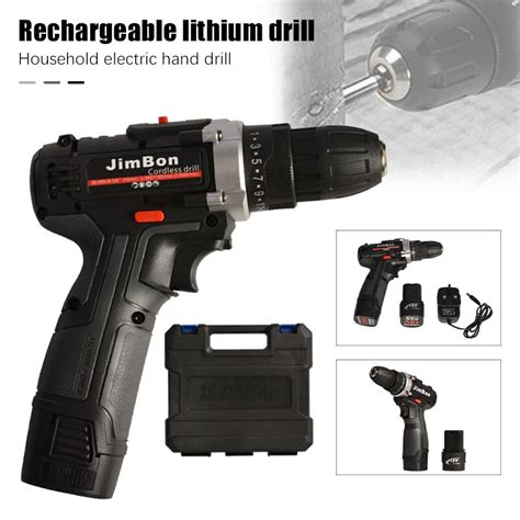 Electric Cordless Drill 18v 2 Speed Wireless Power Vicedeal