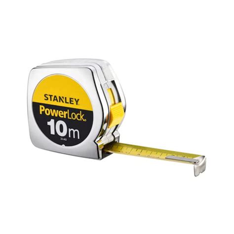 Fita Métrica De Aço Carbono Powerlock Classic De 10 Metros Com Fita