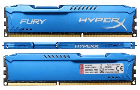 Ddr3 1866 Hyperx Fury 8gb Hx318c10f 8 Pc3 14900 оперативная память 1866mhz Blue ДДР3 8 Гб