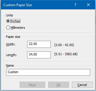 Printing Using Custom Paper Sizes DotCIO IT Services And Support Center