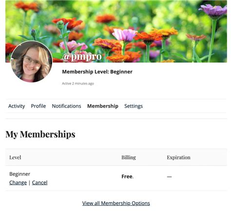 Customize The Membership Tab Of The BuddyPress User Profile