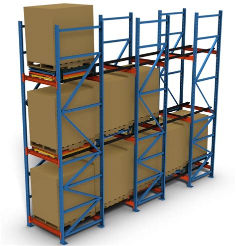 Push Back Racking System Multi Level Storage System Sdn Bhd