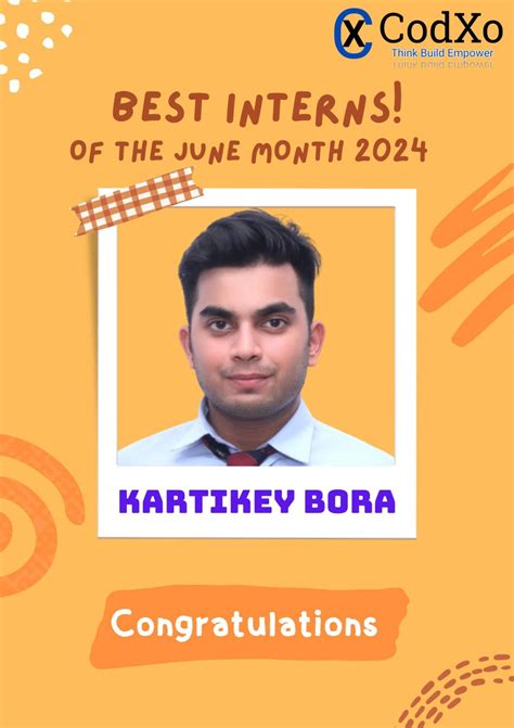 codxo on linkedin 🎉 honoring our outstanding intern for july 2024 🌟