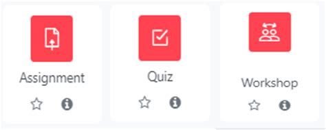 Moodle Icons For Activities And Resources Mic Lead Knowledge Base
