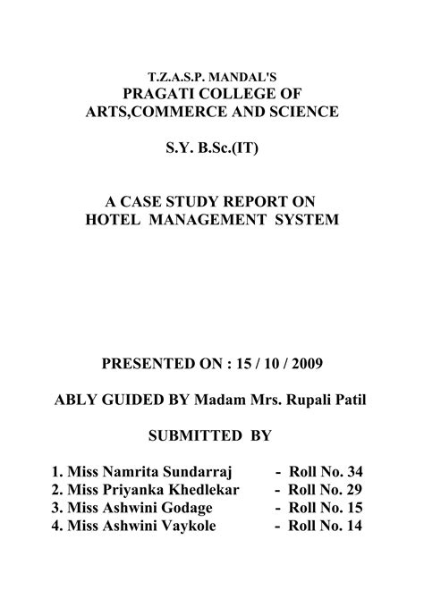 object oriented programming doc hospitality industry industries