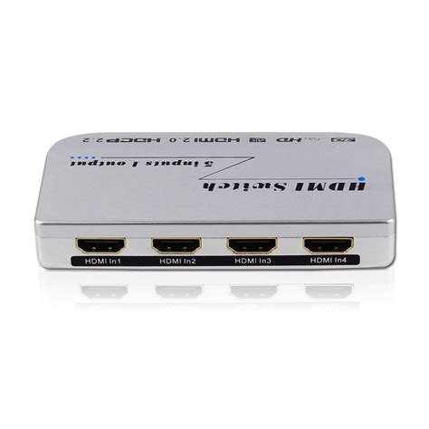 HDMI Switch 3 in 1 Out 4K 60Hz Silver - Elgiganten - Elgiganten