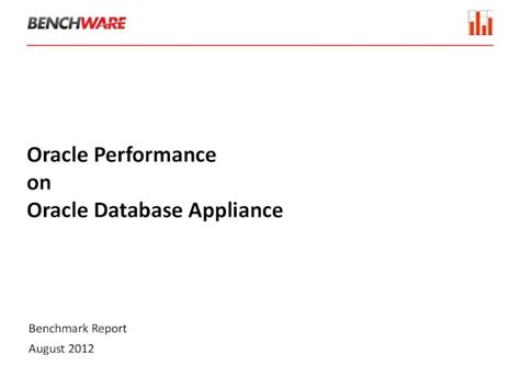 Pdf Benchmark Oracle Database Appliance · Pdf Fileoracle Database