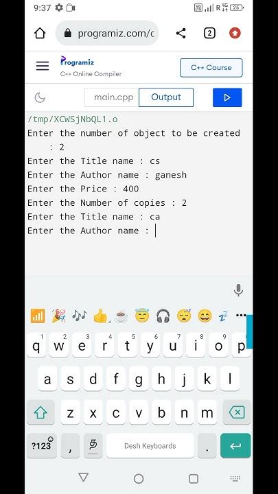 11th Computer Science Practical Program 8 Abc Publishers Youtube