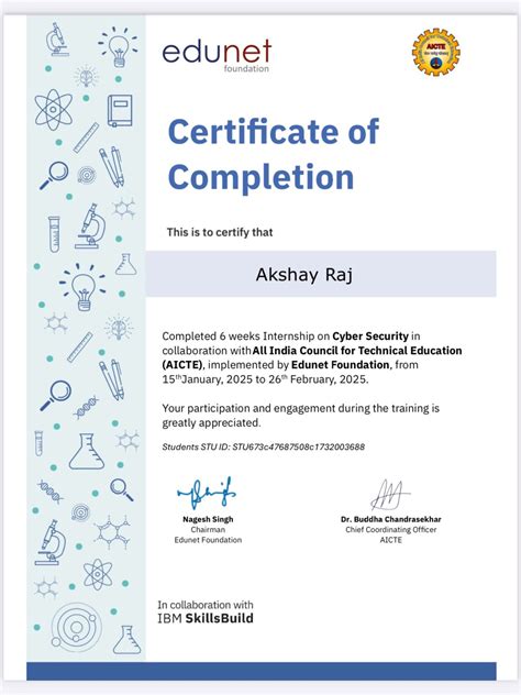 Cybersecurity Securitymanagemnt Steganography Awareness Aicte