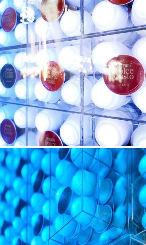 3000개의 커피 캡슐로 장식한 네스카페 돌체 구스토 ㅍㅍㅅㅅ