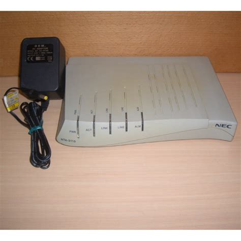 Nec Nta 3110 Adsl Modem Router 適合還機 Hkt Pccw Netvigator 網上行 Now Tv 寬頻電視 電訊盈科 ★★★ 電腦＆科技 電腦周邊及配件