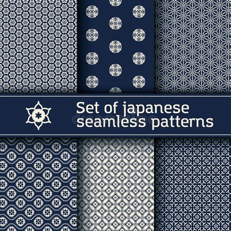 Japanese Vector Seamless Pattern Stock Vector Illustration Of Element Fashioned 52036720