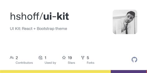 GitHub Hshoff Ui Kit UI Kit React Bootstrap Theme