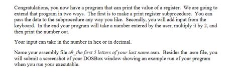 assembly language help starting asm file title