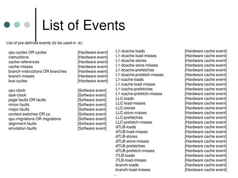 ppt introduction to open source performance tool linux tool perf