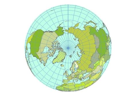 Esri Map Projections And Coordinate Systems