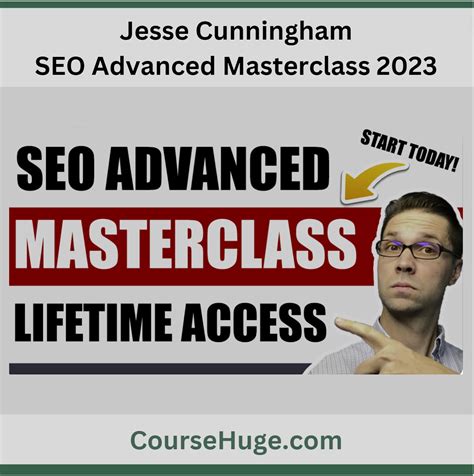 Jesse Cunningham SEO Advanced Masterclass