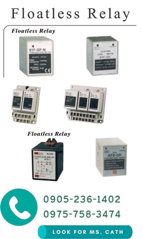 Floatless Relay Commercial And Industrial Construction Tools
