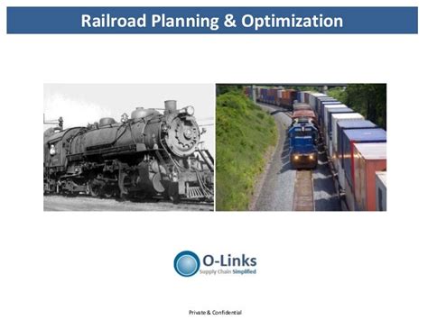 Railroad Planning And Optimization
