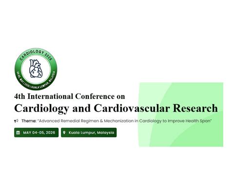 4th International Conference On Cardiology And Cardiovascular Research