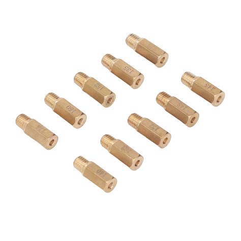 Carb Main Jets Hex Main Jet Rustproof Profesional Instalación Simple