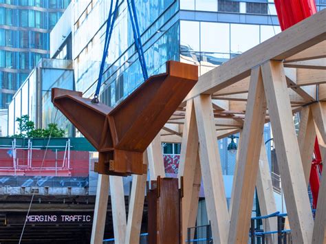 High Line Moynihan Connector Timber Bridge Walters Group Inc