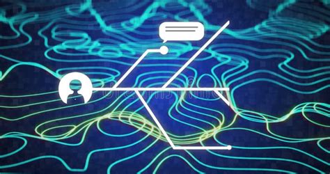 Image Of Ai Data Processing Over Circuit Board With Transfer Trails