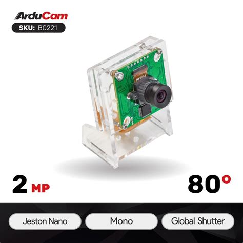 Arducam MP OV Global Shutter M Mount NoIR Mono Camera Modules For NVIDIA Jetson Nano