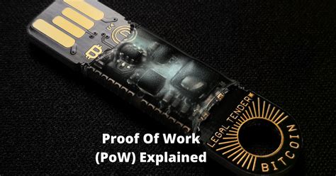Proof Of Work Explained A Proof Of Work Pow System Or By Ruma