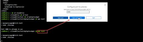 [bug] when i use azure cloud shell web preview i receive cannot get