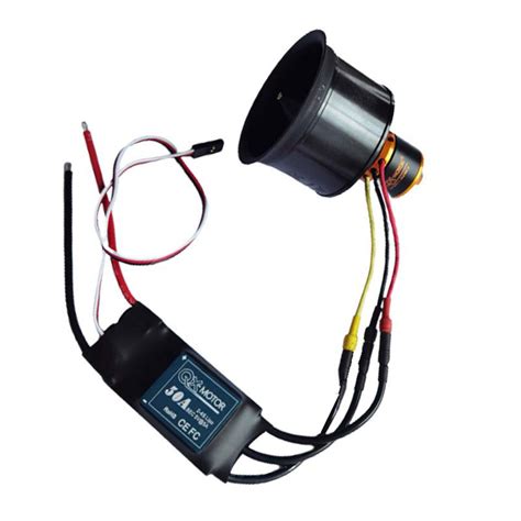 QX MOTOR Mm Blades Ducted Fan EDF With V S KV KV Brushless Motor CW CCW A