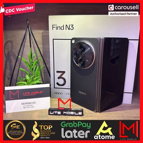 Oppo Find N G GB Black Black GB Mobile Phones Gadgets Mobile Phones Android Phones