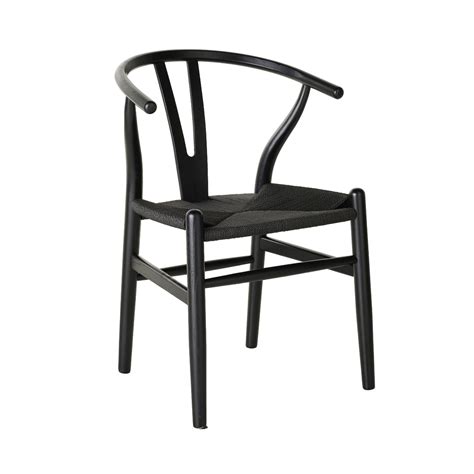 Wishbone Chair Black Early Settler Australia