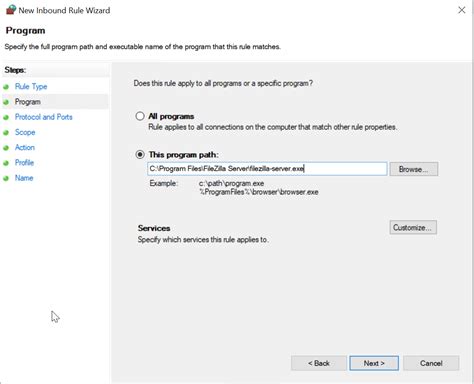 Ftp Installing And Configuring Filezilla Server On A Windows Vps Server Access Xbyte Cloud