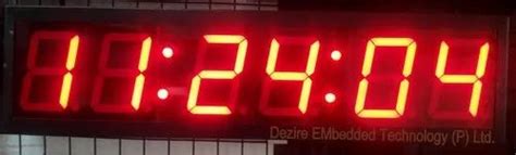 Ntp Digital Clock At Rs Digital Clock In Noida ID