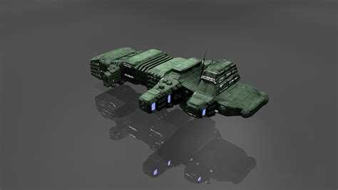 Procedurally Generated Spaceships Using Blenderpython Album On Imgur