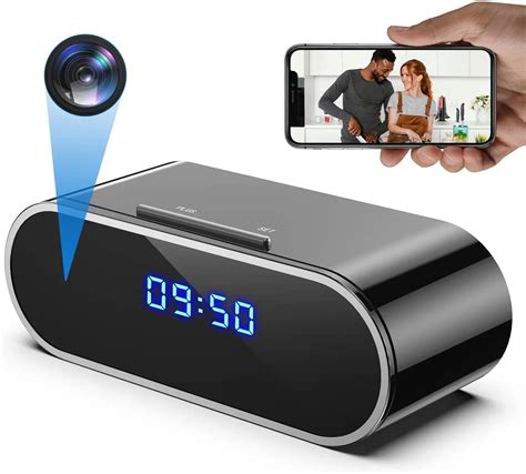 Buy Technoview Spy Digital Table Clock Wifi Camera Wireless 1080p Fhd