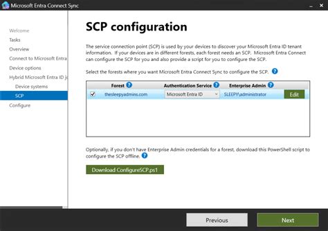 Configure Microsoft Entra Hybrid Join Thesleepyadmins