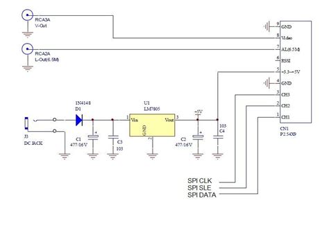 1 Pc Rx5808 5 8g Spi Open Source Diversity Receiver Fpv Av Rx Module 95dbm Diy For Goggles