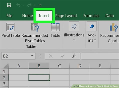 How To Insert A Check Mark In Excel 9 Steps With Pictures