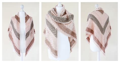 romany shawl free crochet pattern and video tutorial