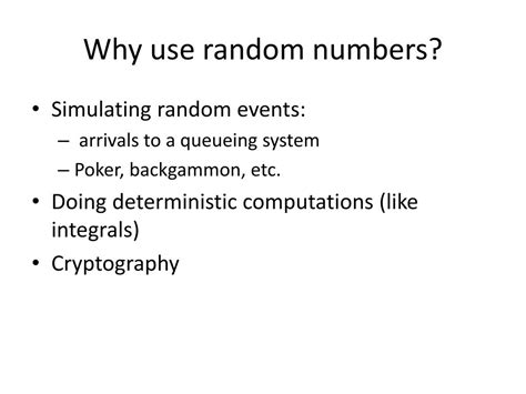 Ppt Computers And Random Numbers Powerpoint Presentation Free