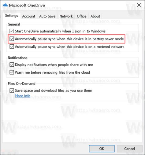 Turn On Or Off Automatic Pause OneDrive Sync When On Battery